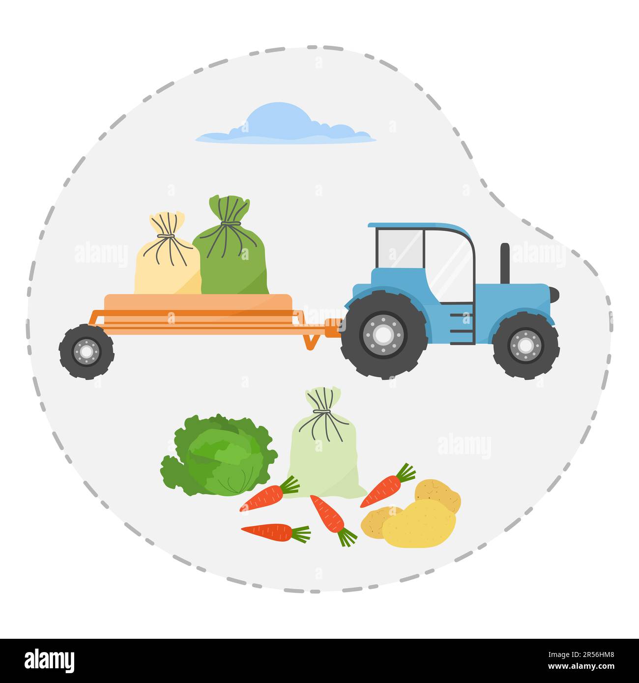 Carrot potato Stock Vector Images - Alamy
