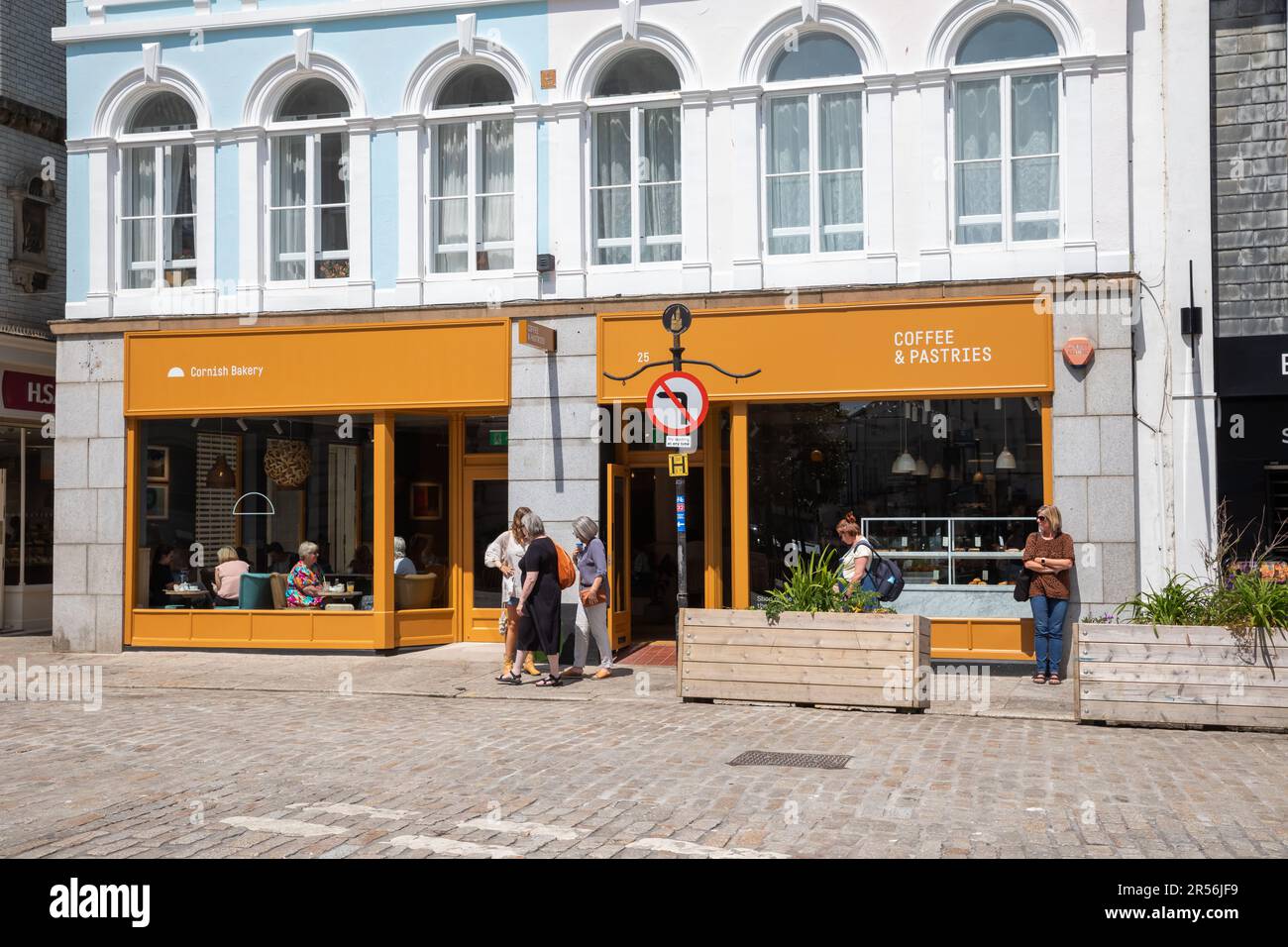 Cornish Bakery newly opened in Truro, Cornwall,UK Stock Photo - Alamy