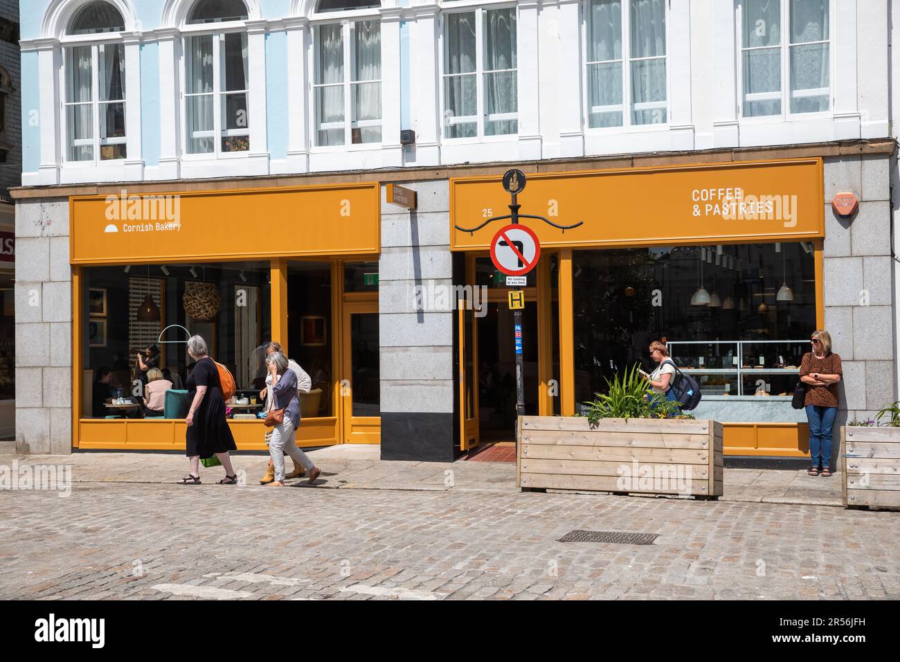 Cornish Bakery newly opened in Truro, Cornwall,UK Stock Photo - Alamy