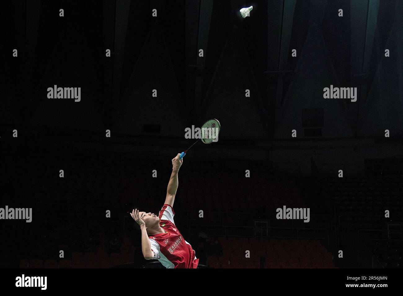 Bangkok, Thailand. 01st June, 2023. Weng Hong Yang of China plays ...