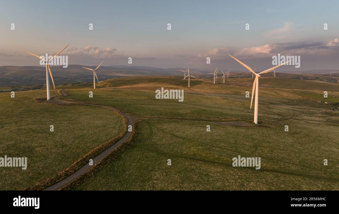 South wales wind farm hi-res stock photography and images - Alamy