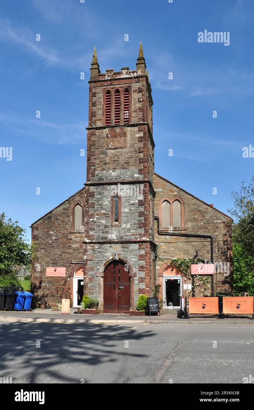 The former church of Rutherford Hall, High Street, Gatehouse of Fleet ...