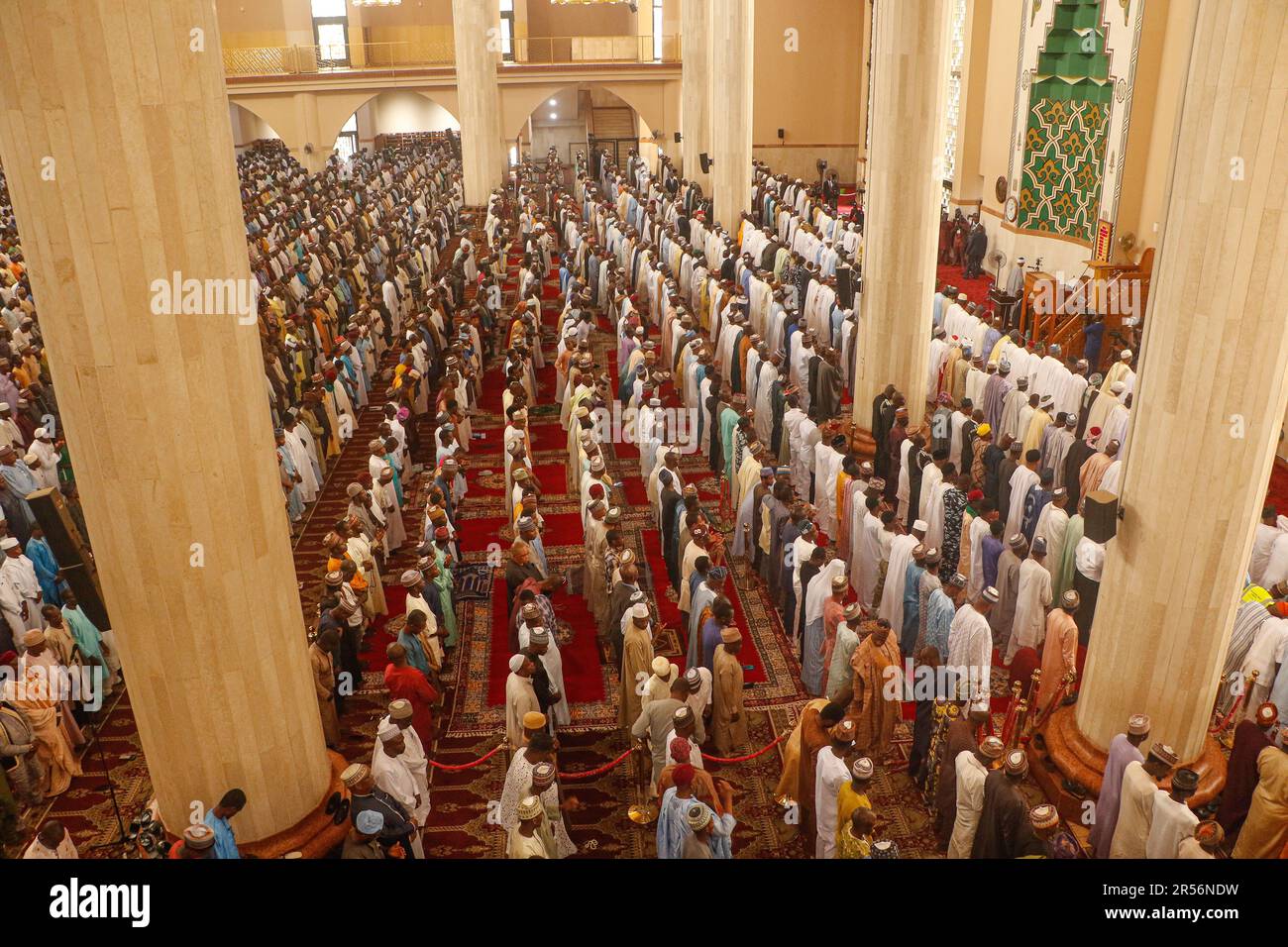 Muslim people attended the 2023 Presidential inauguration public ...