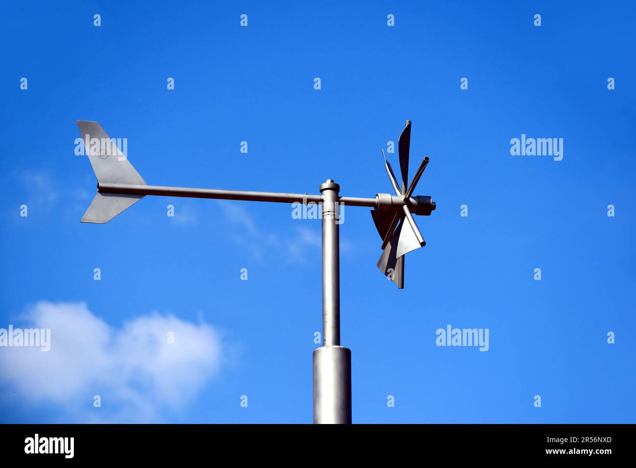 Anemometer wind speed indicator and measuring device. stainless steel ...