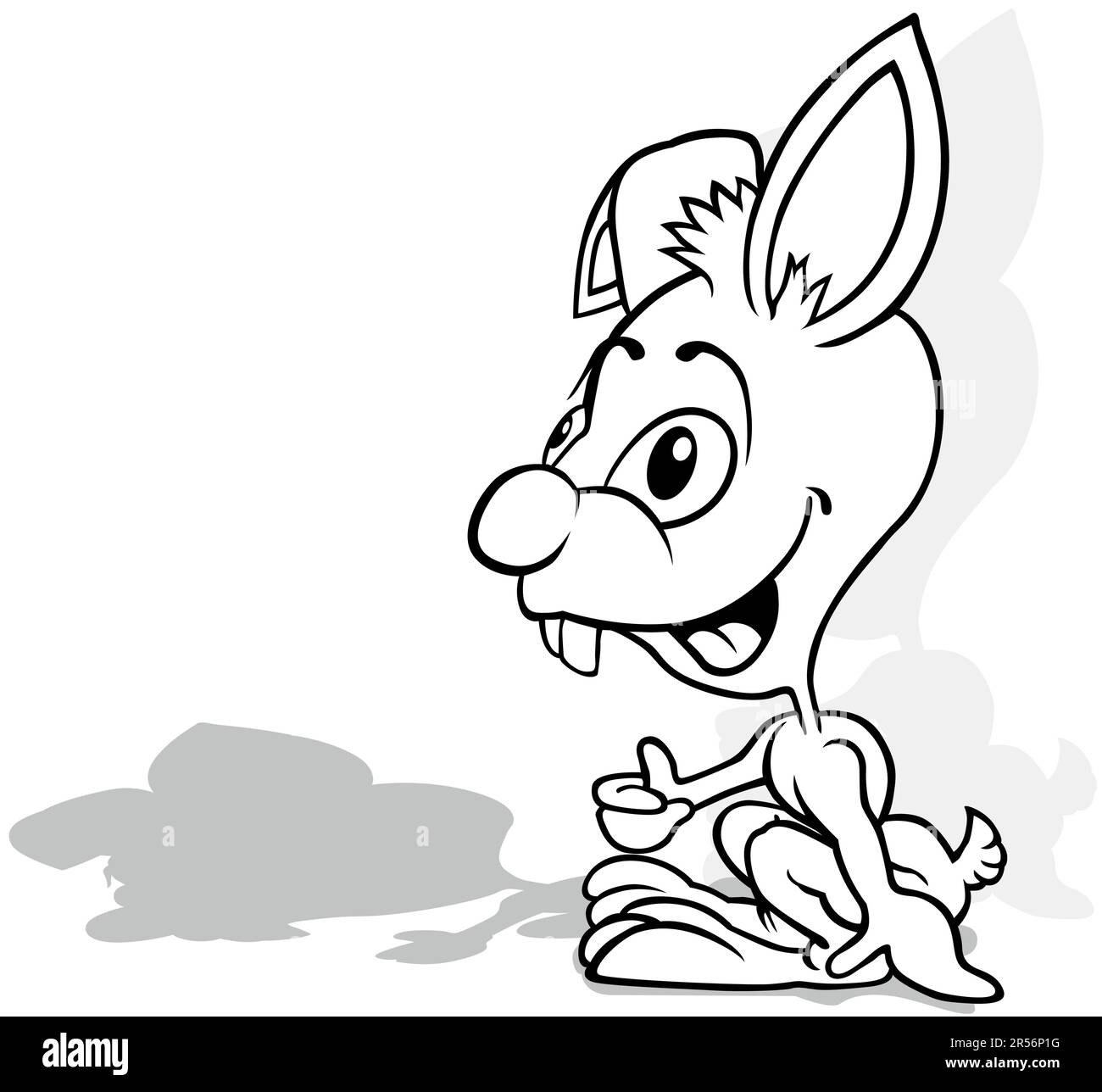 Its a bunny Black and White Stock Photos & Images - Alamy