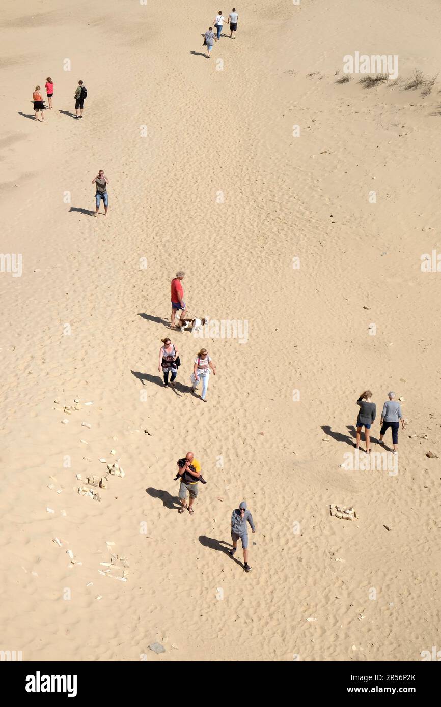 Denmark. Lonstrup. View from Rubjerg Knude lighthouse Stock Photo - Alamy