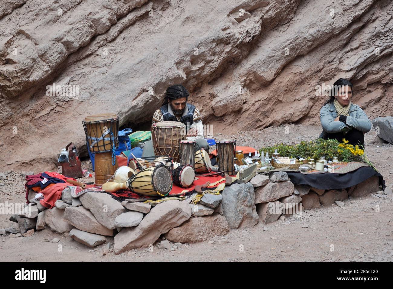 Argentina. Salta region. Quebrada de Las Conchas Stock Photo - Alamy