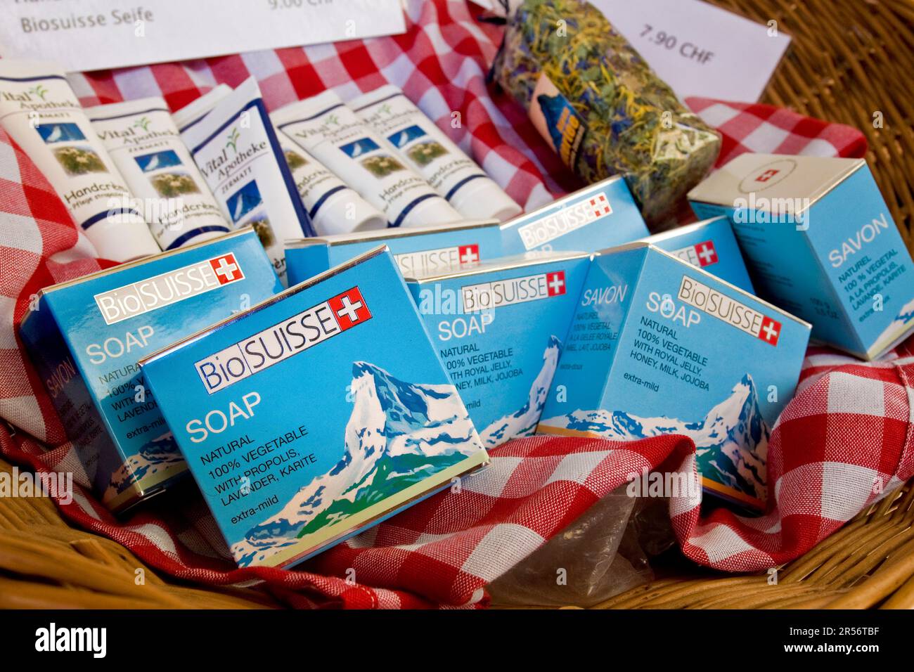 Soap. Zermatt. Switzerland Stock Photo - Alamy