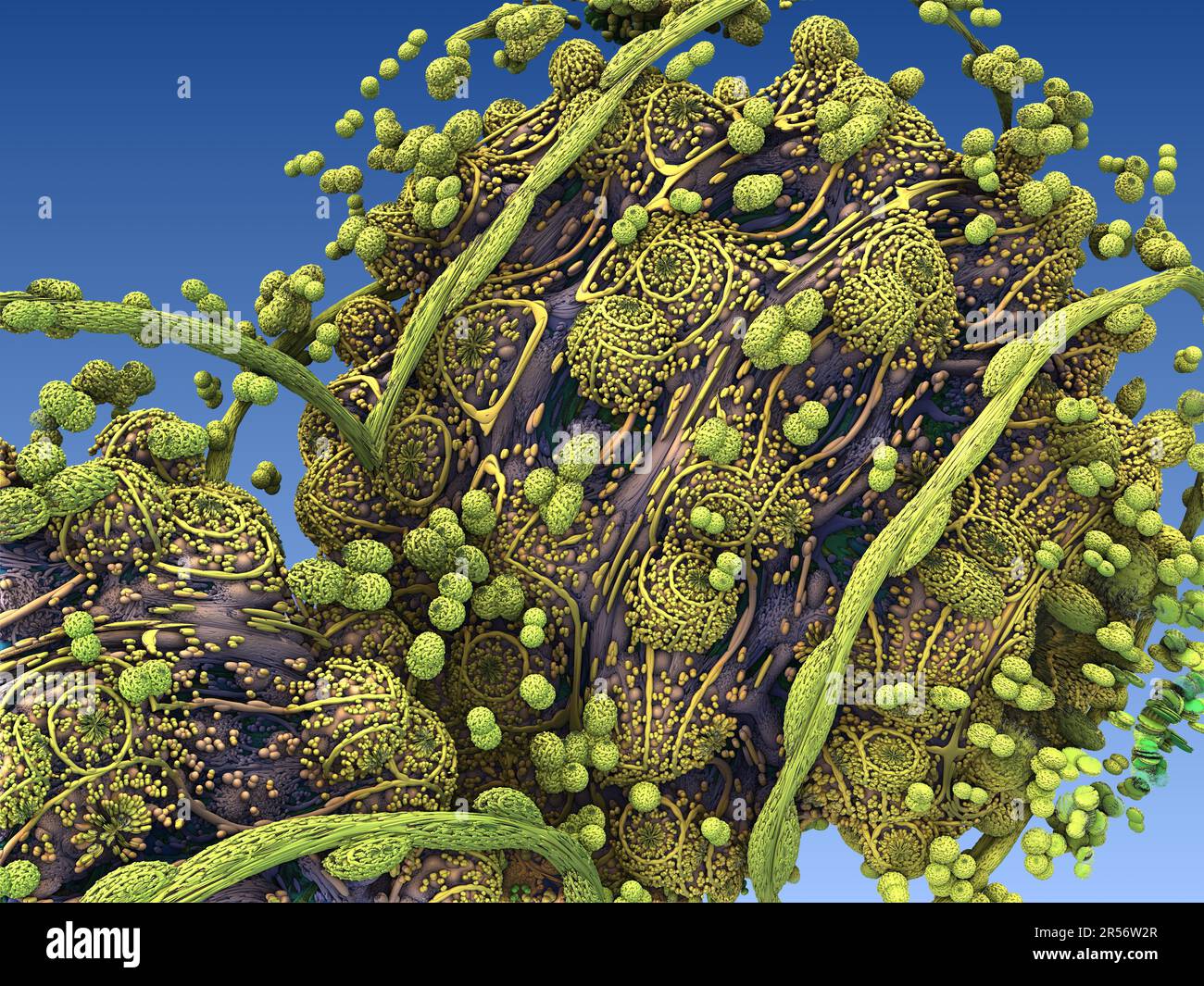 the surface of an virus in human body 3d rendering Stock Photo - Alamy