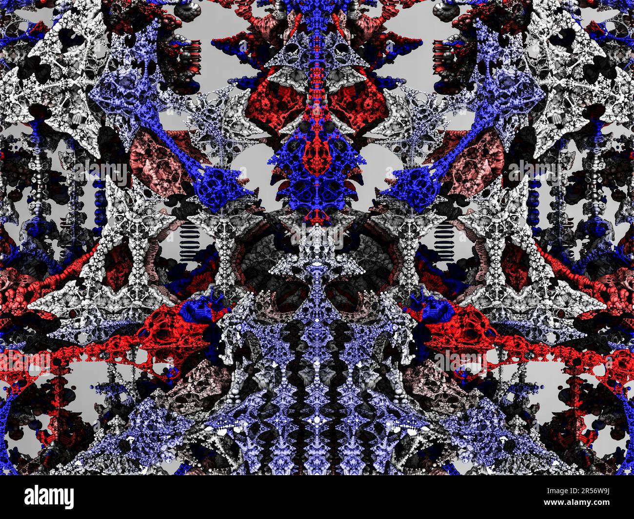 the surface of an alien planet under an alien sun 3d rendering Stock ...