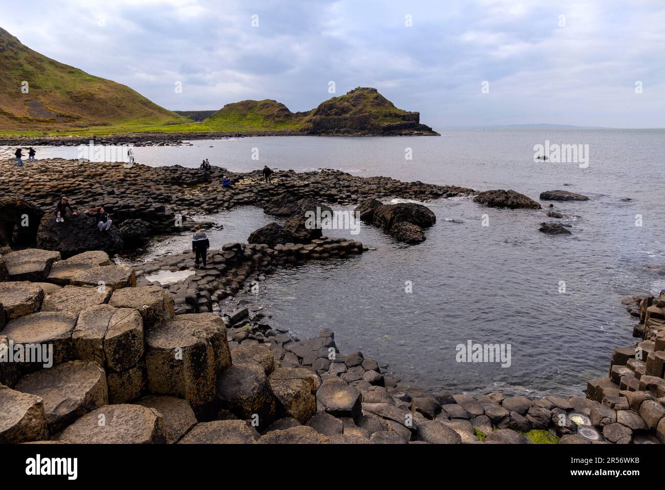 The Giant's Causeway, Bushmills, County Antrim, Northern Ireland, a ...