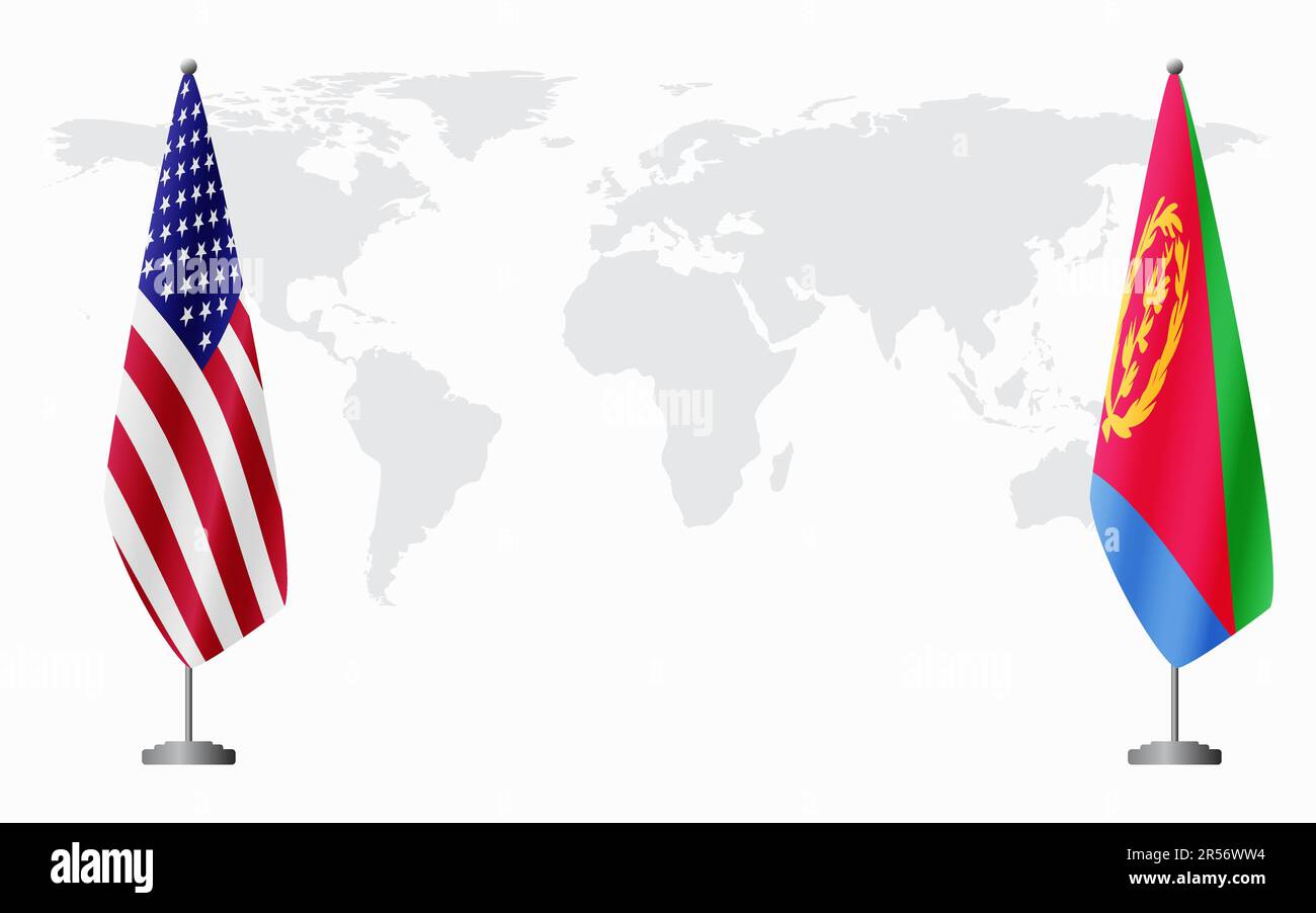 United states eritrea flags hi-res stock photography and images - Alamy