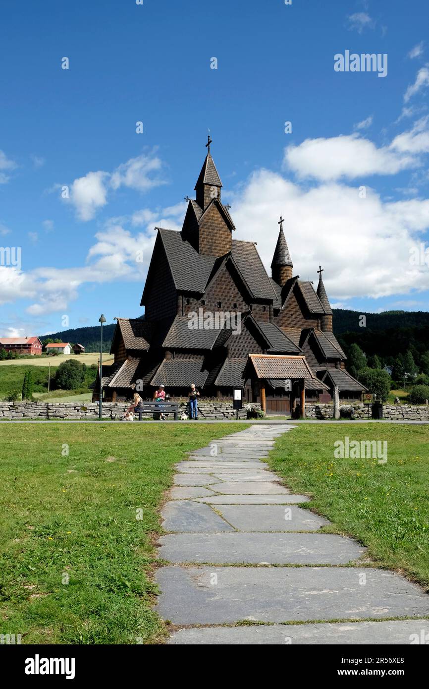 Norway heddal stavkirke hi-res stock photography and images - Alamy
