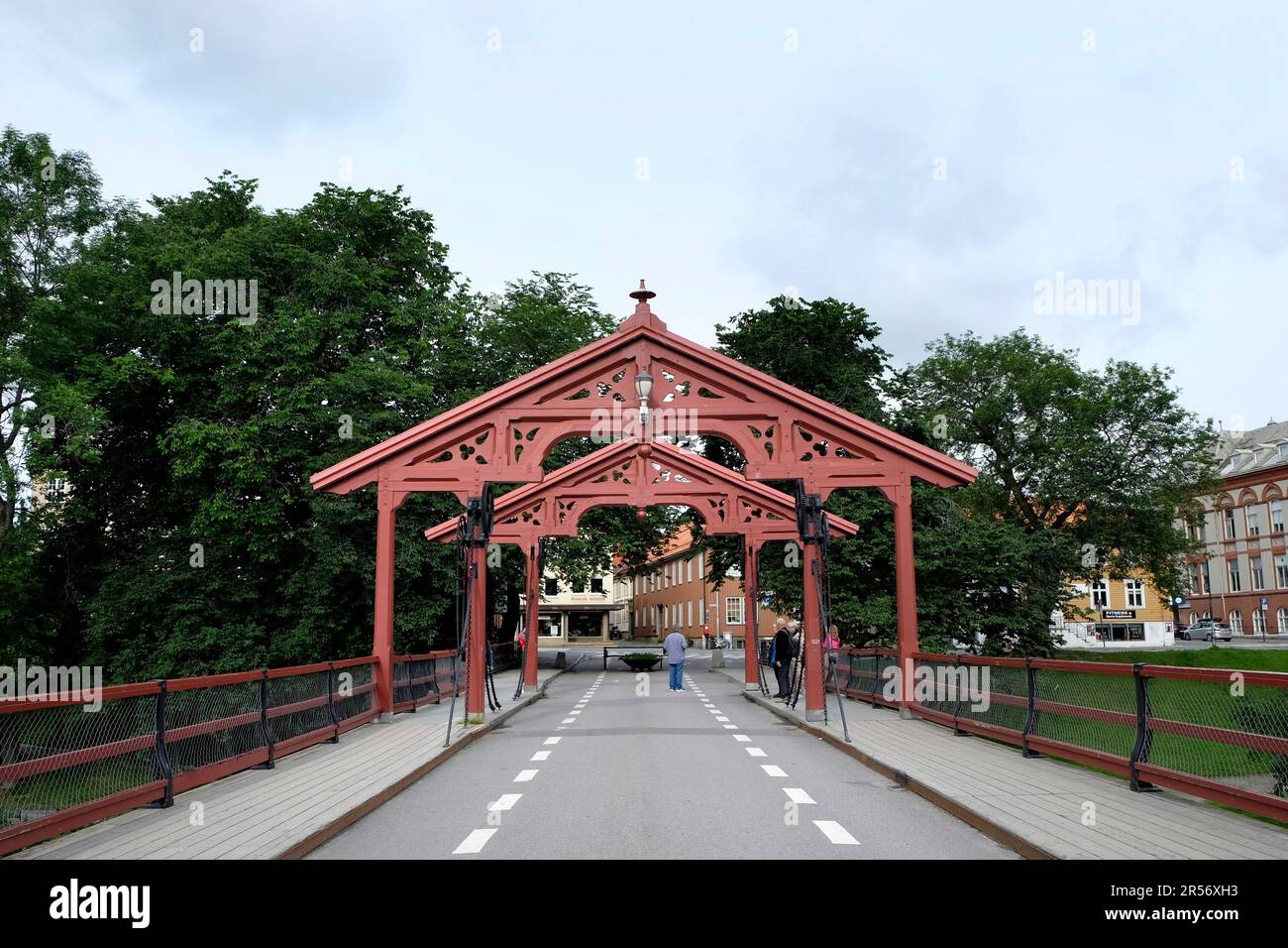 Norway city town bridge hi-res stock photography and images - Alamy