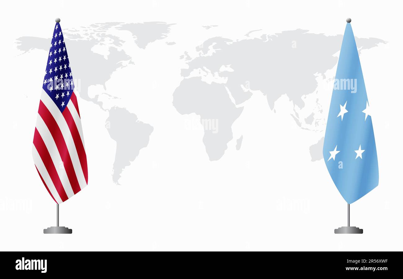United states micronesia two Stock Vector Images - Alamy