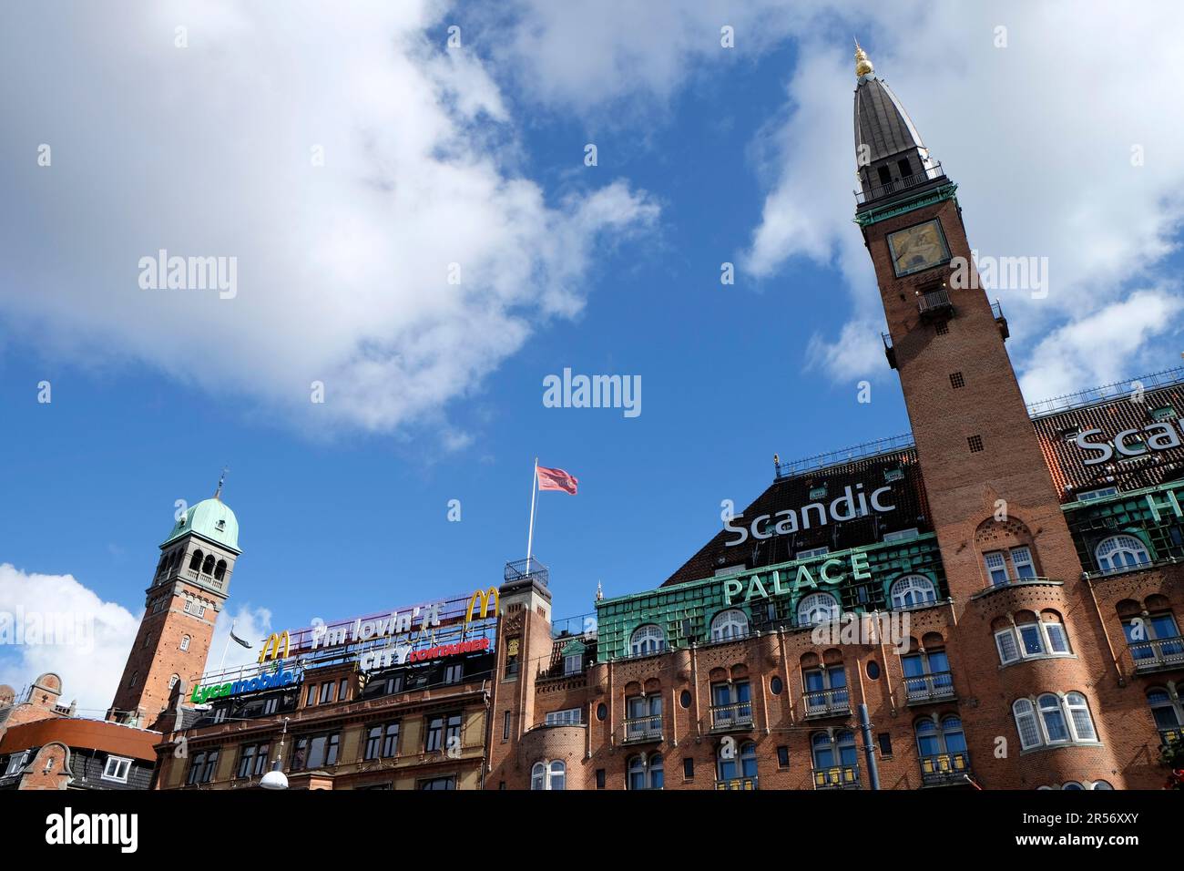 Denmark. Copenhagen. Scandic Palace Hotel Stock Photo - Alamy