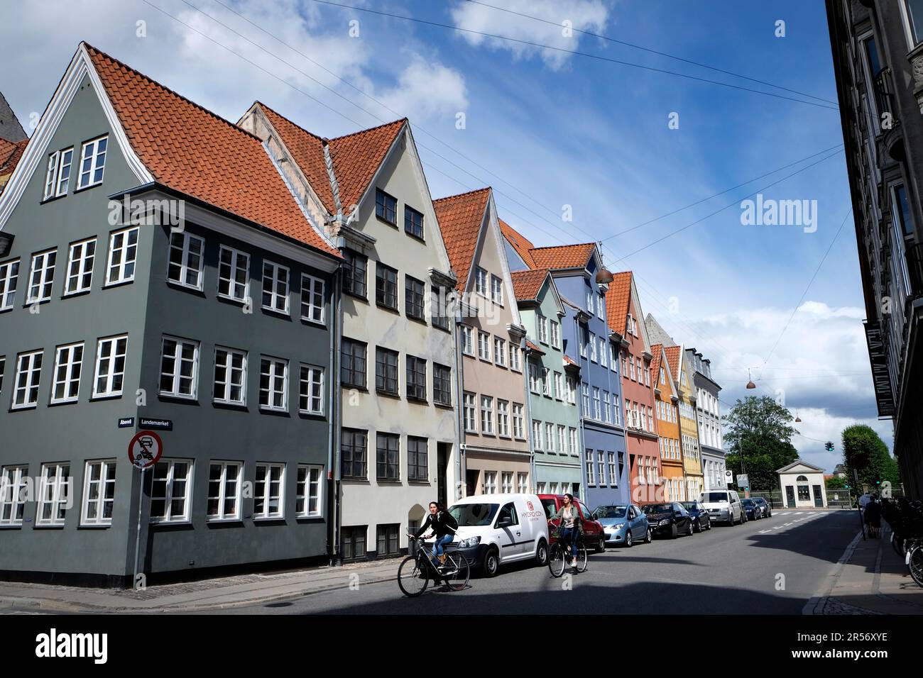 Denmark. Copenhagen. Traditional house Stock Photo - Alamy
