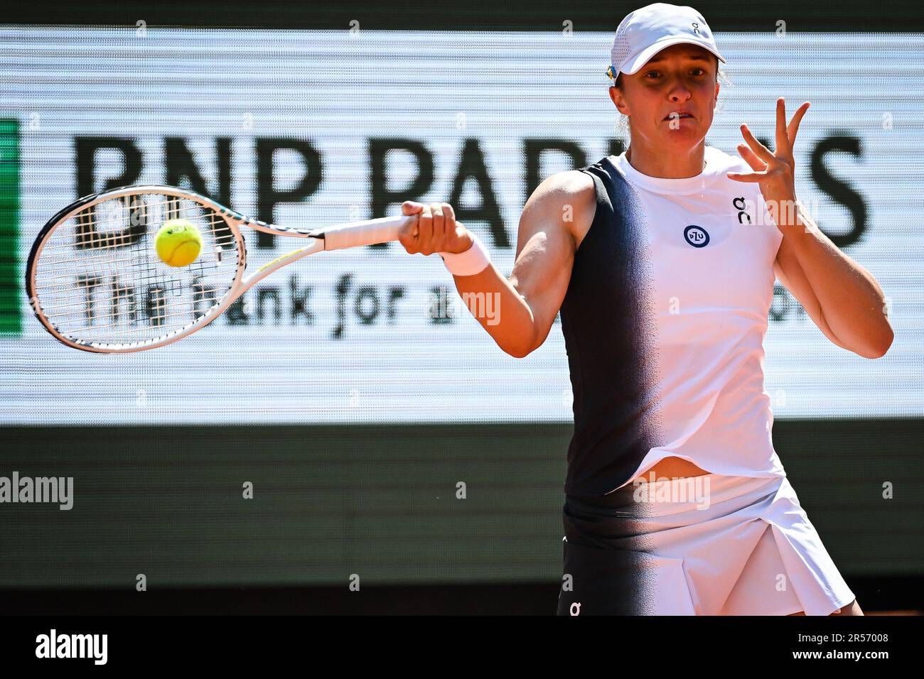 Iga SWIATEK of Poland during the fifth day of Roland-Garros 2023, Grand ...