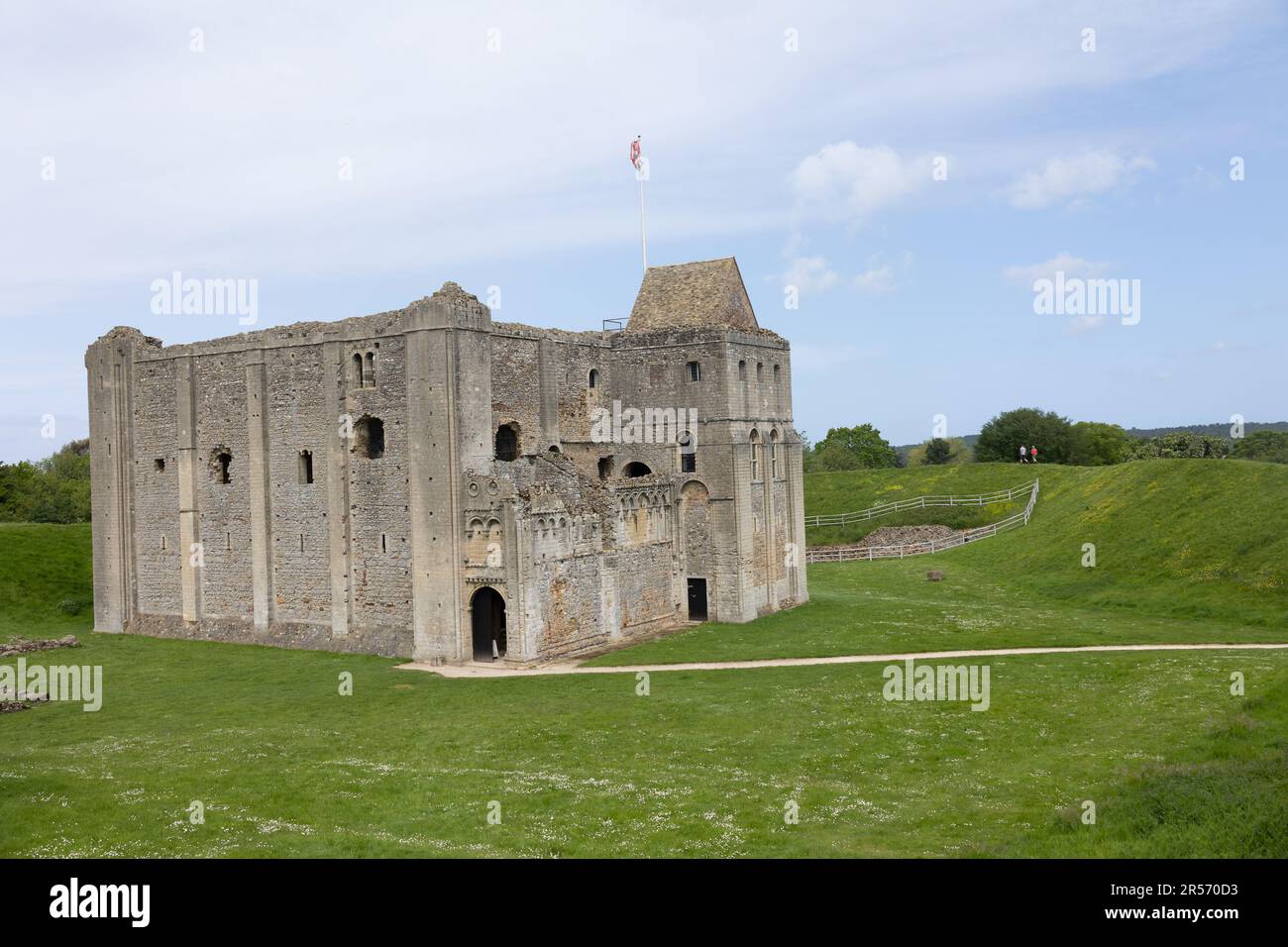 Castle Rising is a well preserved ruined castle in Norfolk, UK. Built ...