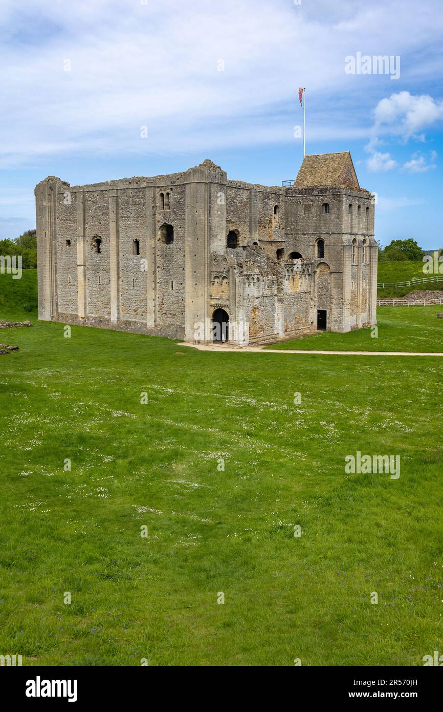 Castle Rising is a well preserved ruined castle in Norfolk, UK. Built ...