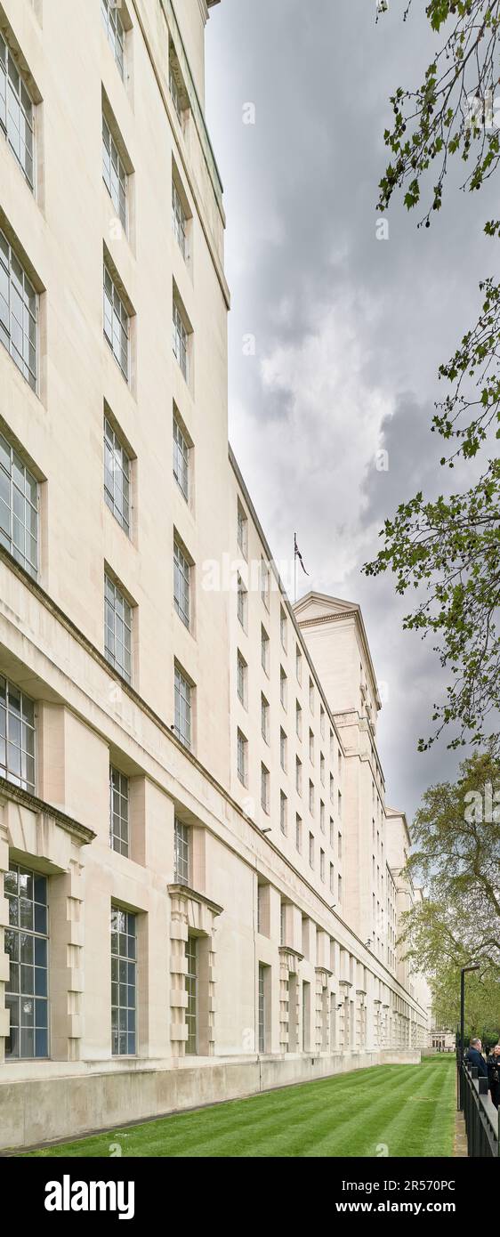 The british government's Ministry of Defence building, London, England ...