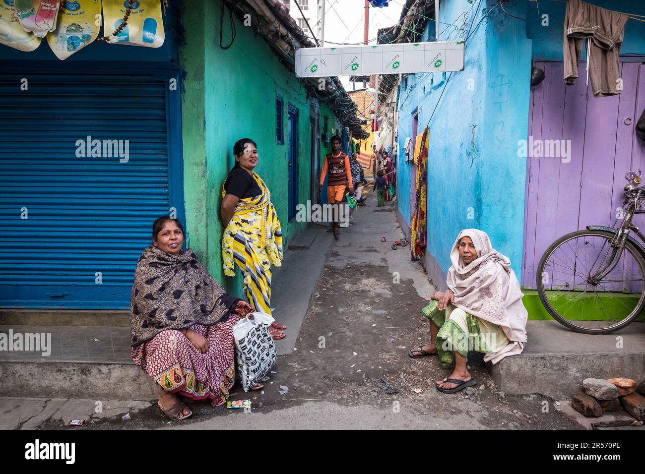 West Bengal. Kolkata. India. People Stock Photo - Alamy