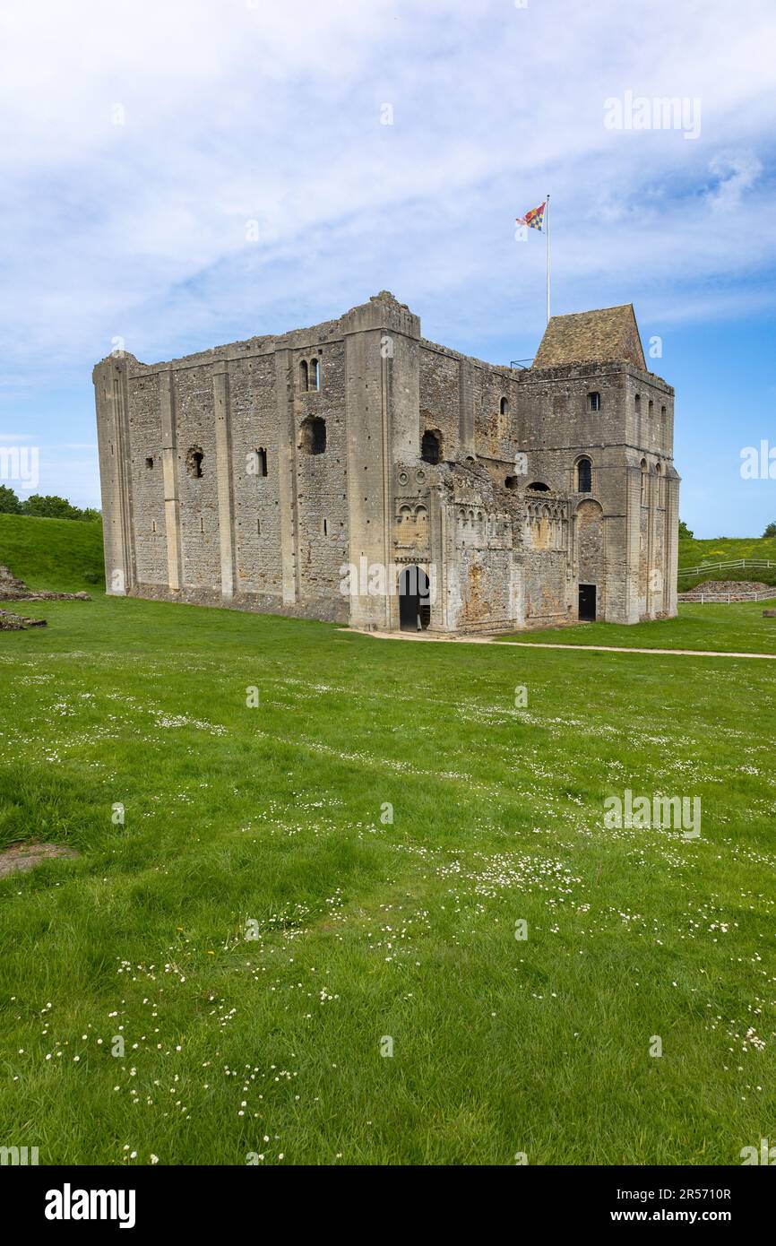 Castle Rising is a well preserved ruined castle in Norfolk, UK. Built ...