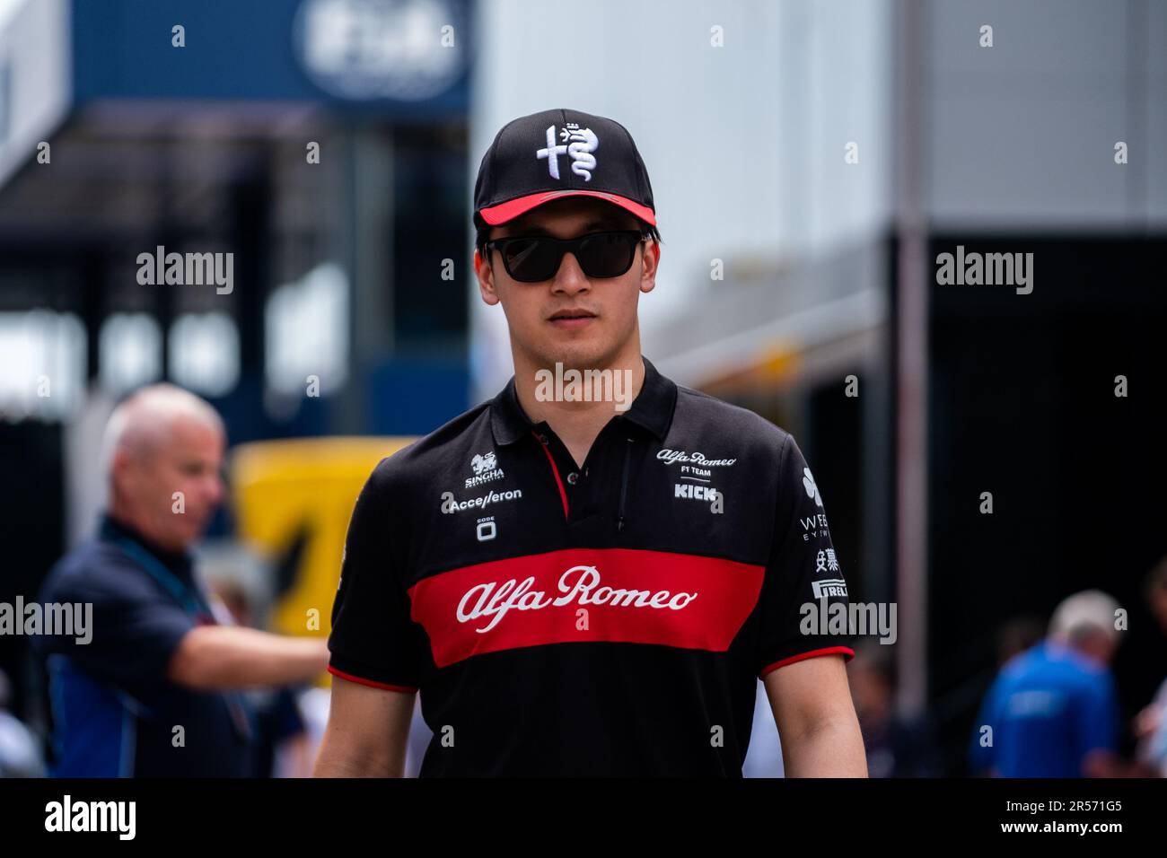 Zhou guanyu formula 1 driver hi-res stock photography and images - Alamy