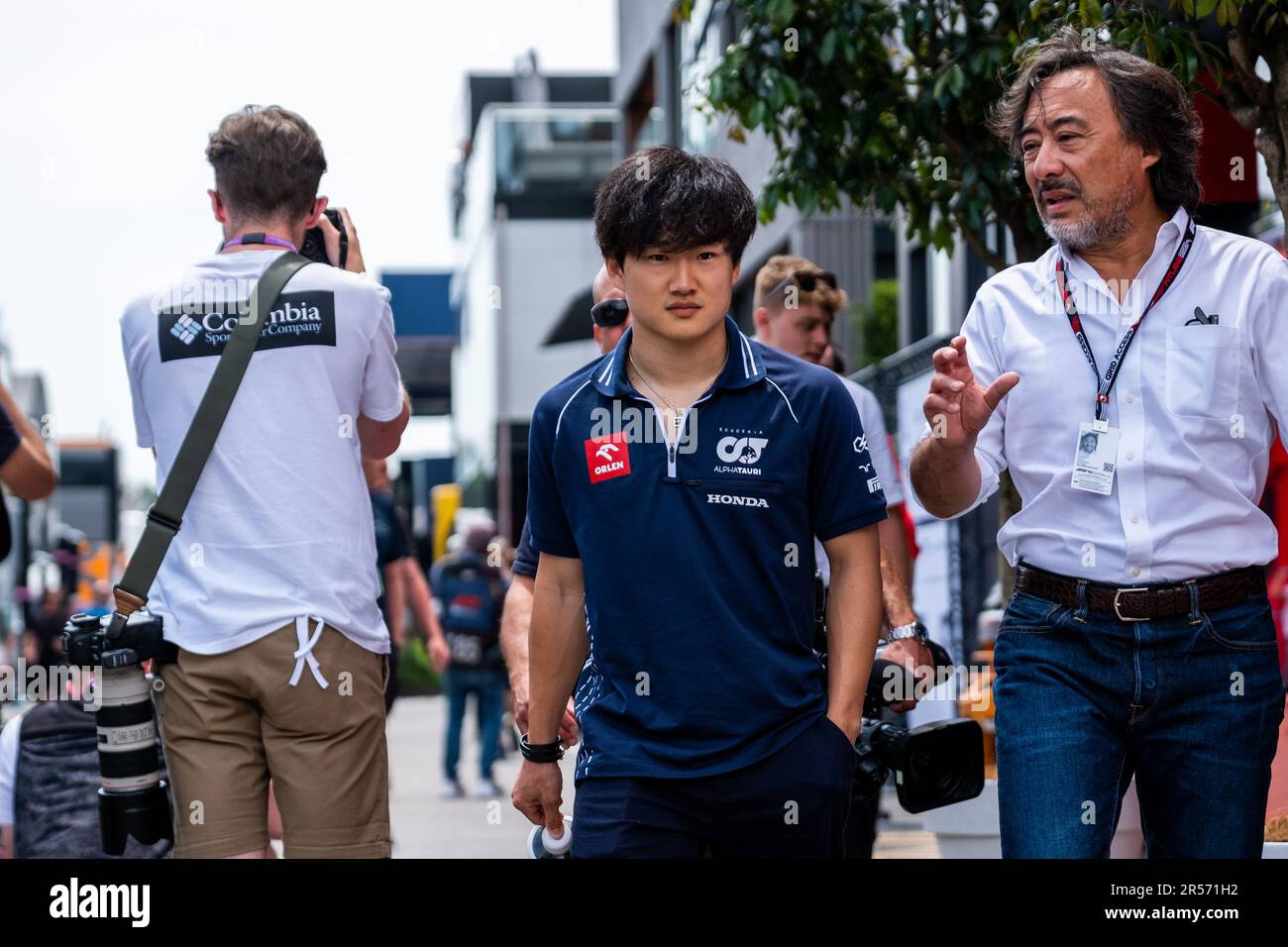 Yuki tsunoda formula 1 driver hi-res stock photography and images - Alamy