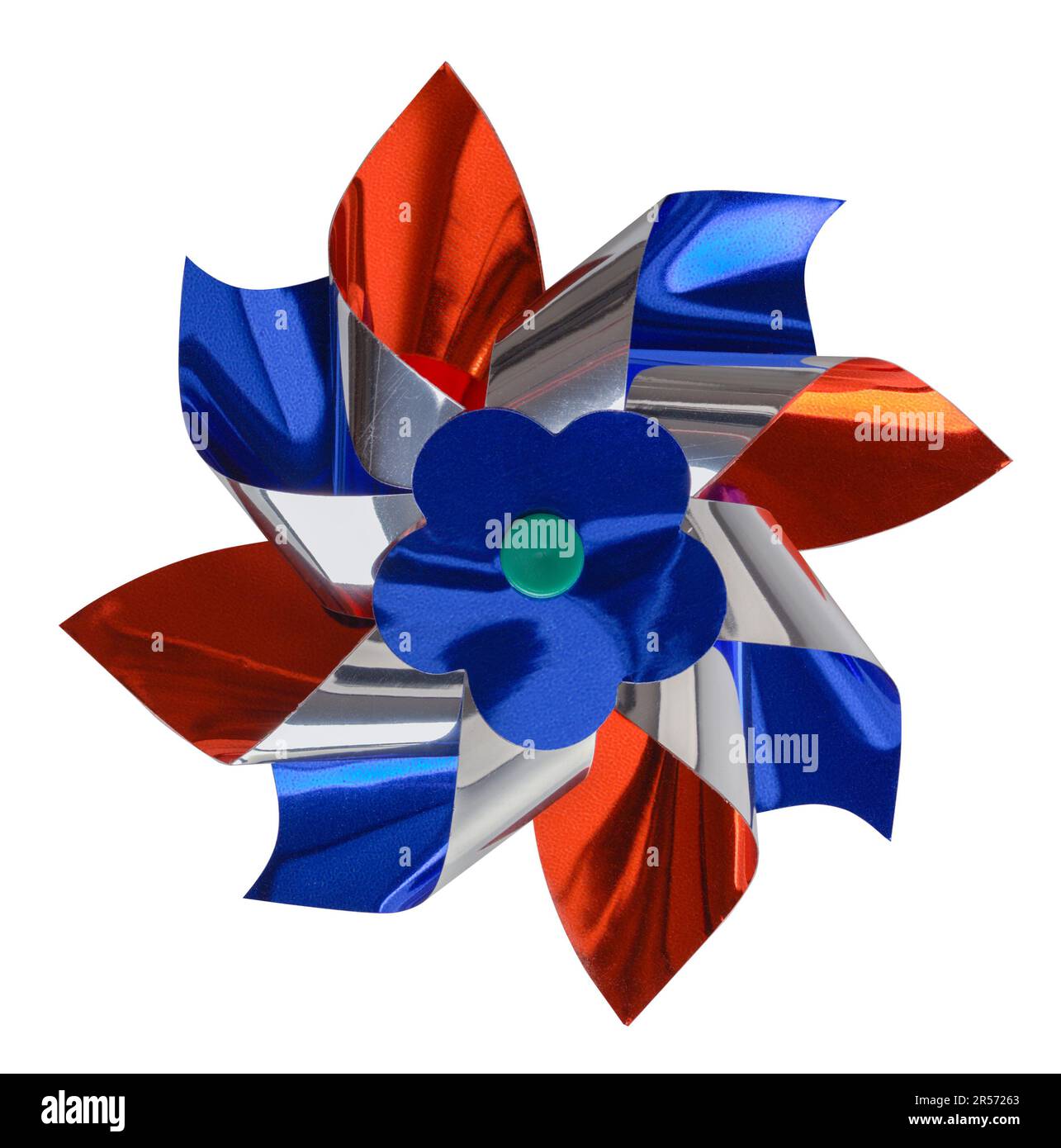 Pin Wheel Toy Cut Out on White Stock Photo - Alamy