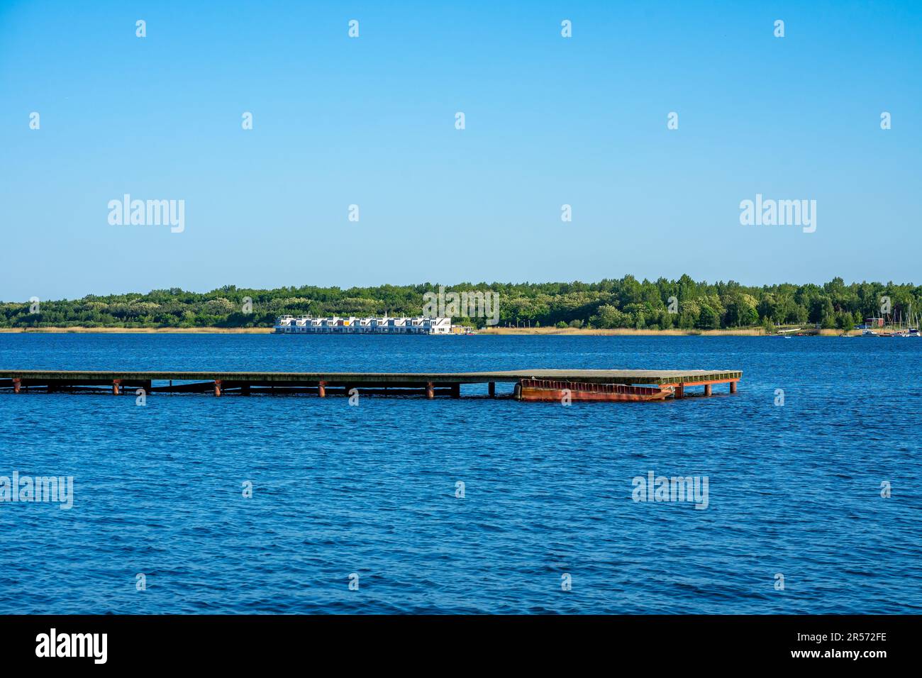 boat on the sea Bitterfeld-Wolfen East Germany Stock Photo - Alamy