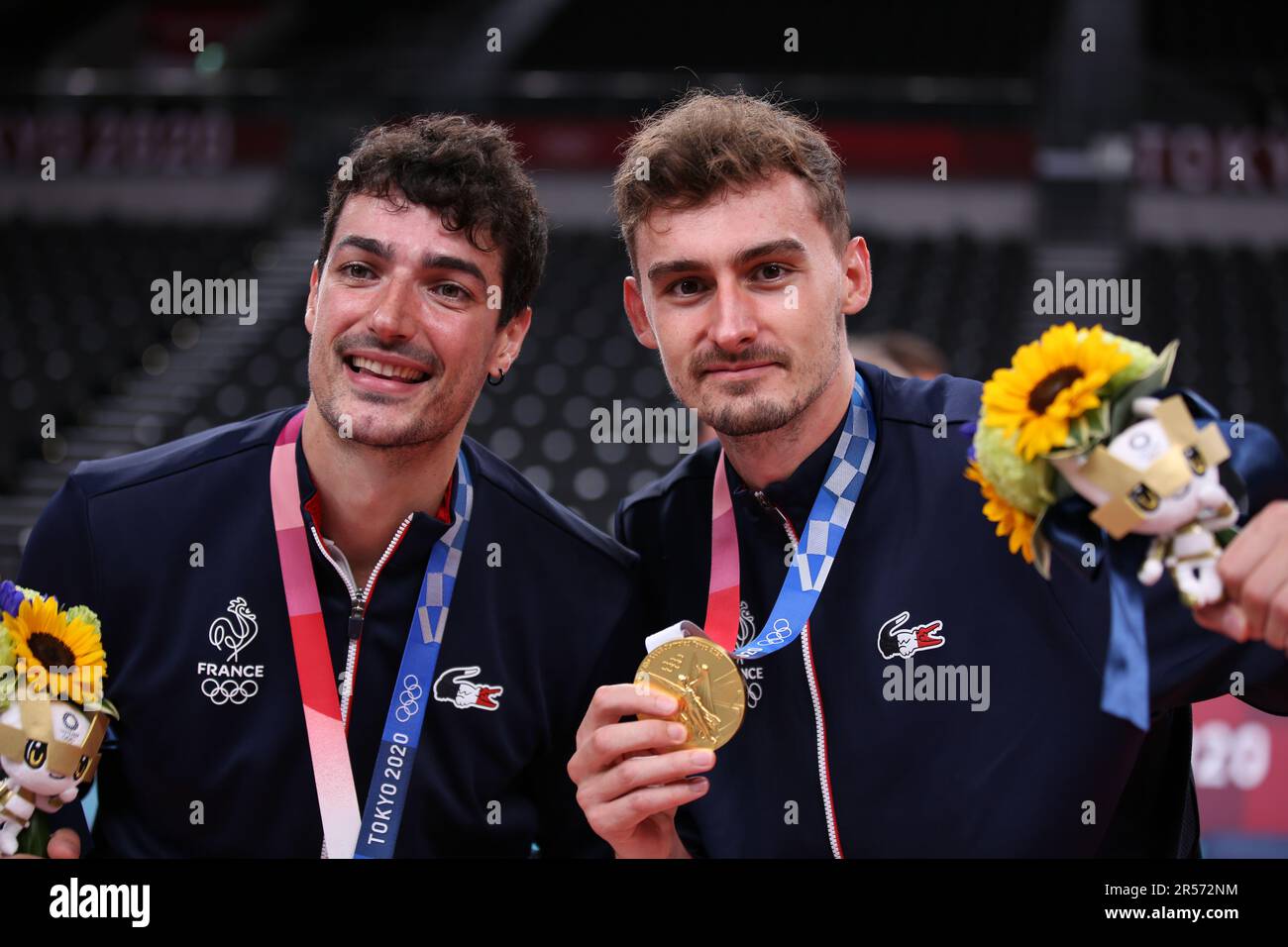 AUG 7, 2021 - Tokyo, Japan: Yacine LOUATI and Jean PATRY of Team France ...