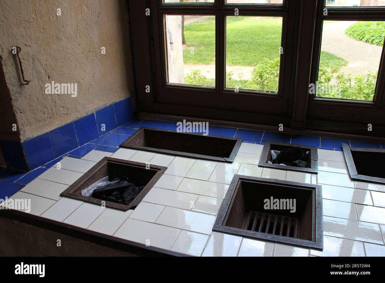 potager in the kitchen of the george sand's house in nohant-vic in ...