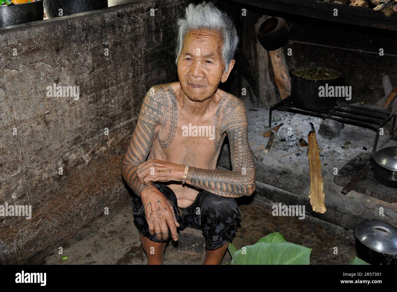Philippines. kalinga region. Tanglayan village Stock Photo - Alamy
