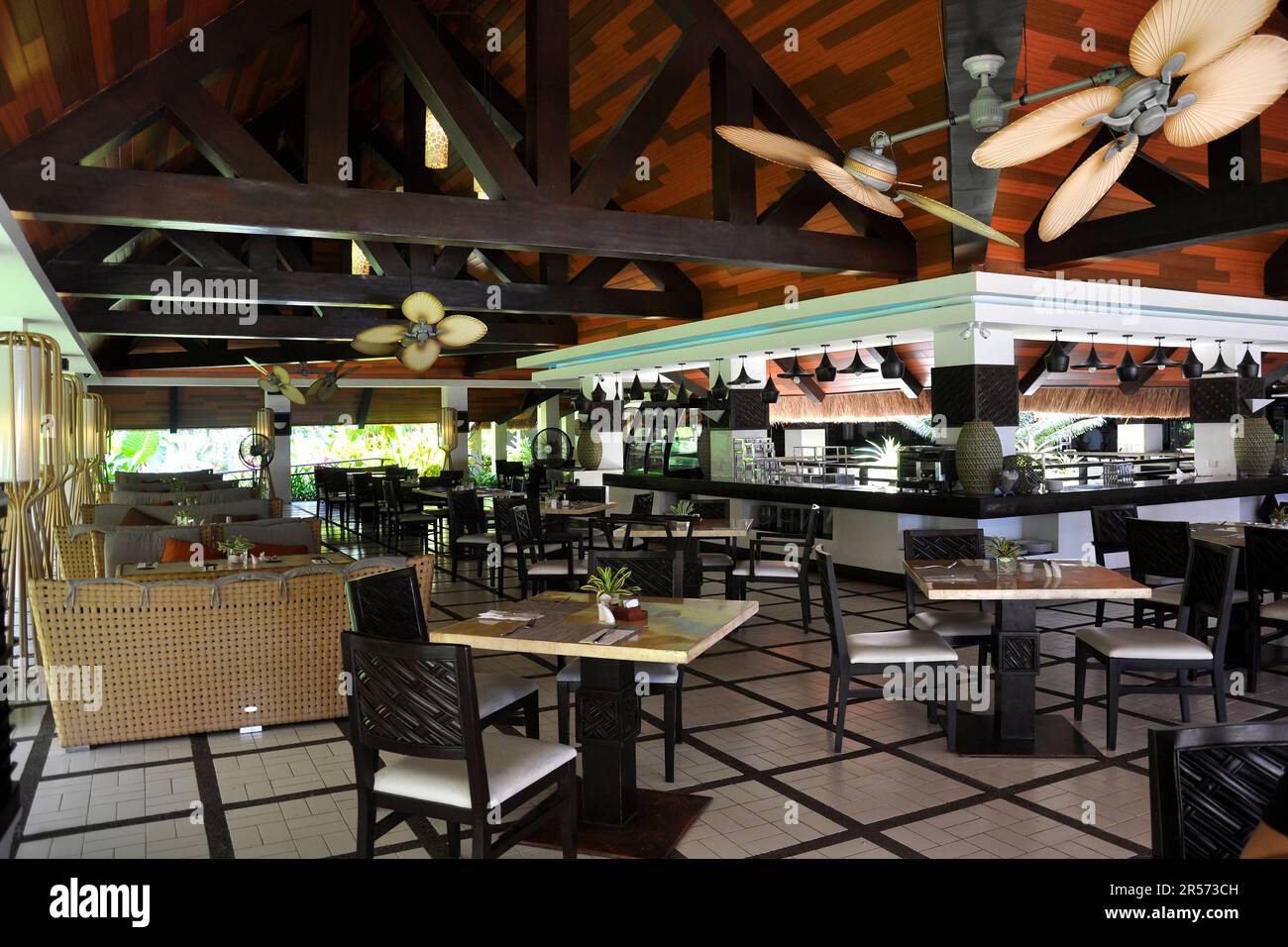 Philippines. Panglao island. South Palm hotel Stock Photo - Alamy