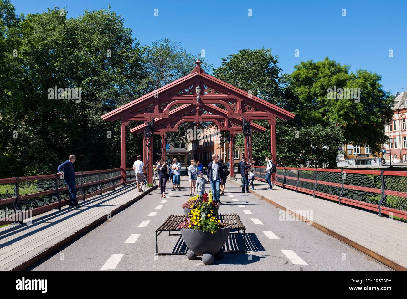 Norway city town bridge hi-res stock photography and images - Alamy