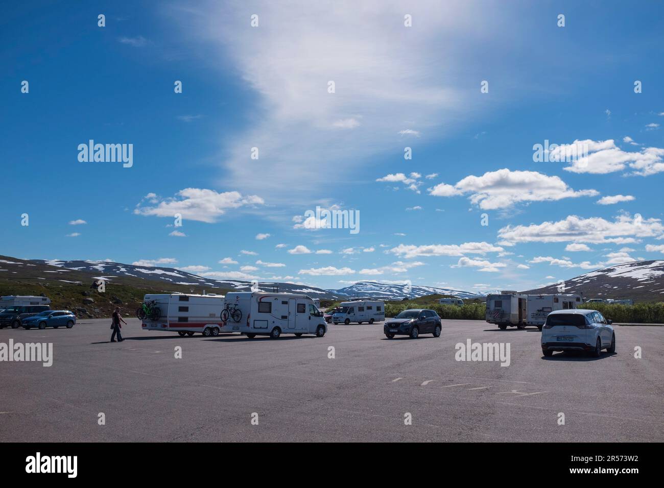 Arctic Circle. Saltfjellet. Nordland. Norway Stock Photo - Alamy