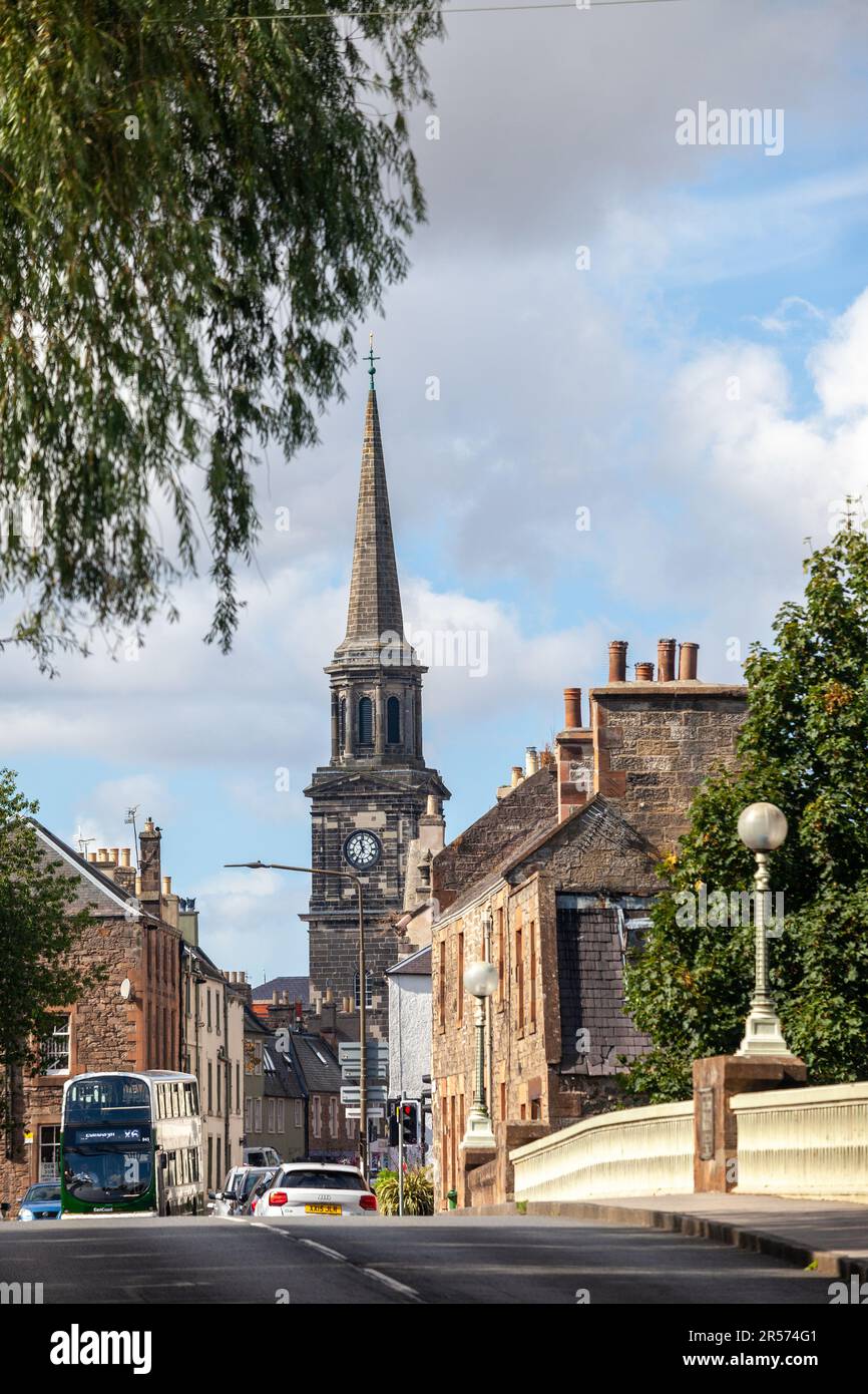 Victoria Terrace, Haddington, East Lothian, Scotland Stock Photo - Alamy