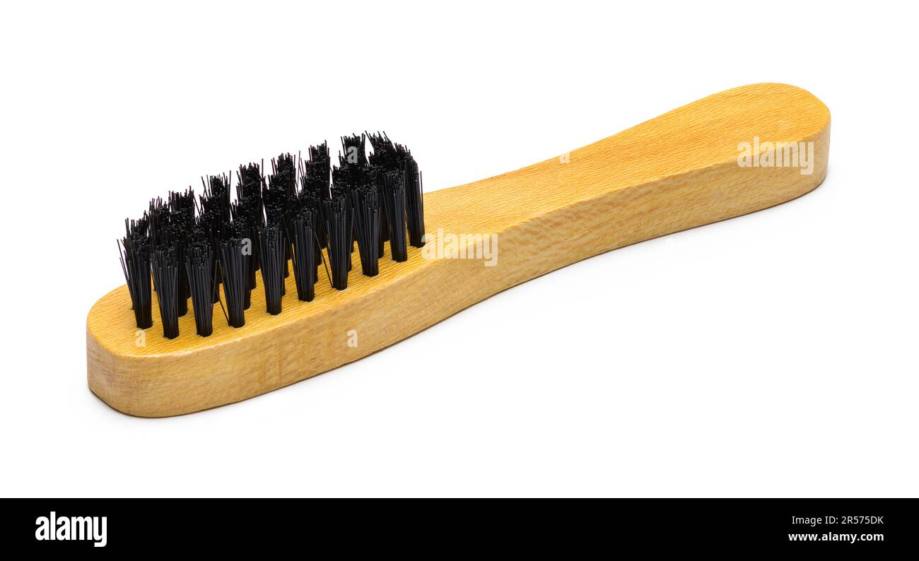 Small Shoe Brush Cut Out on White Stock Photo - Alamy