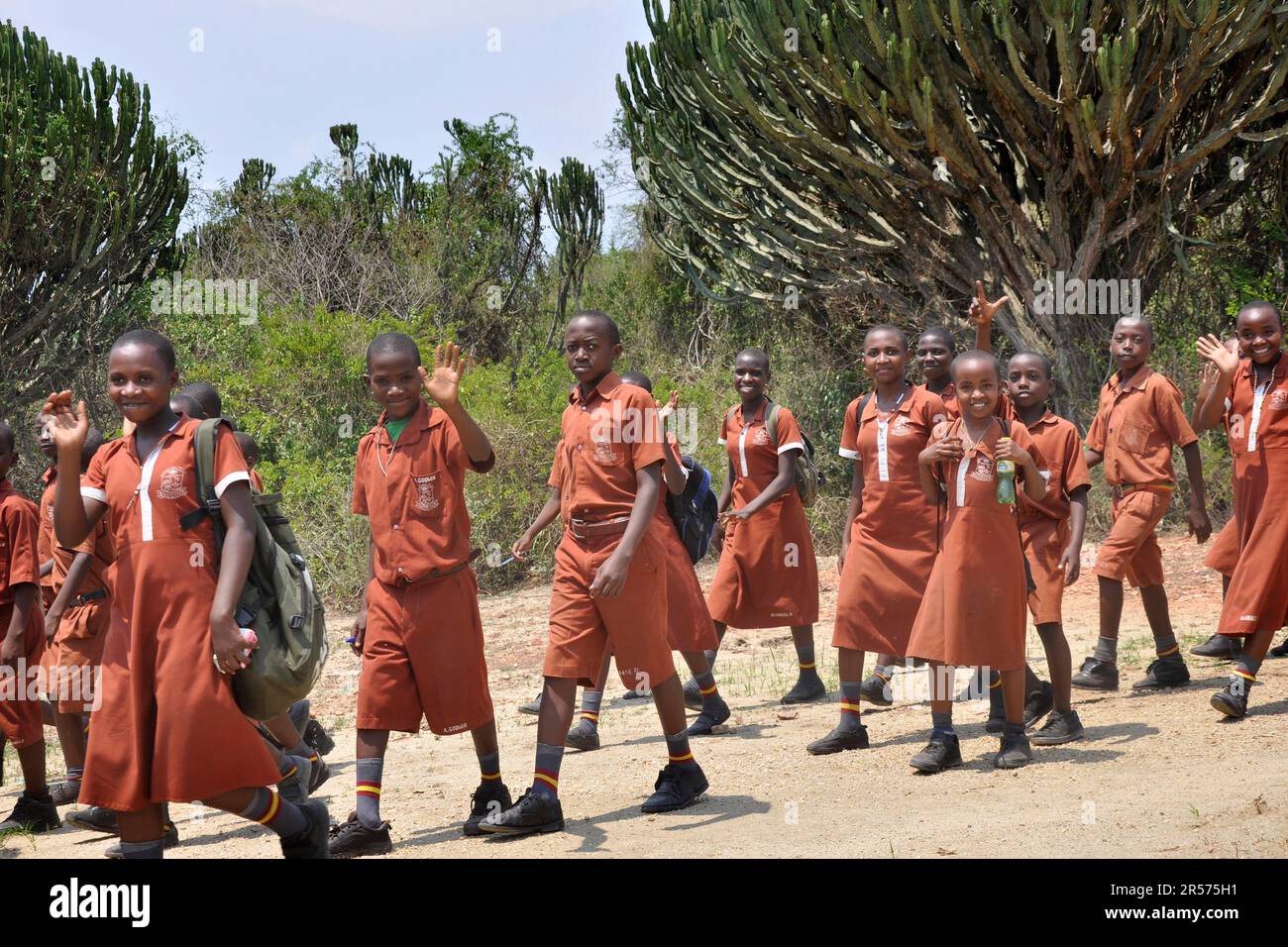 Uganda. National Park Stock Photo - Alamy