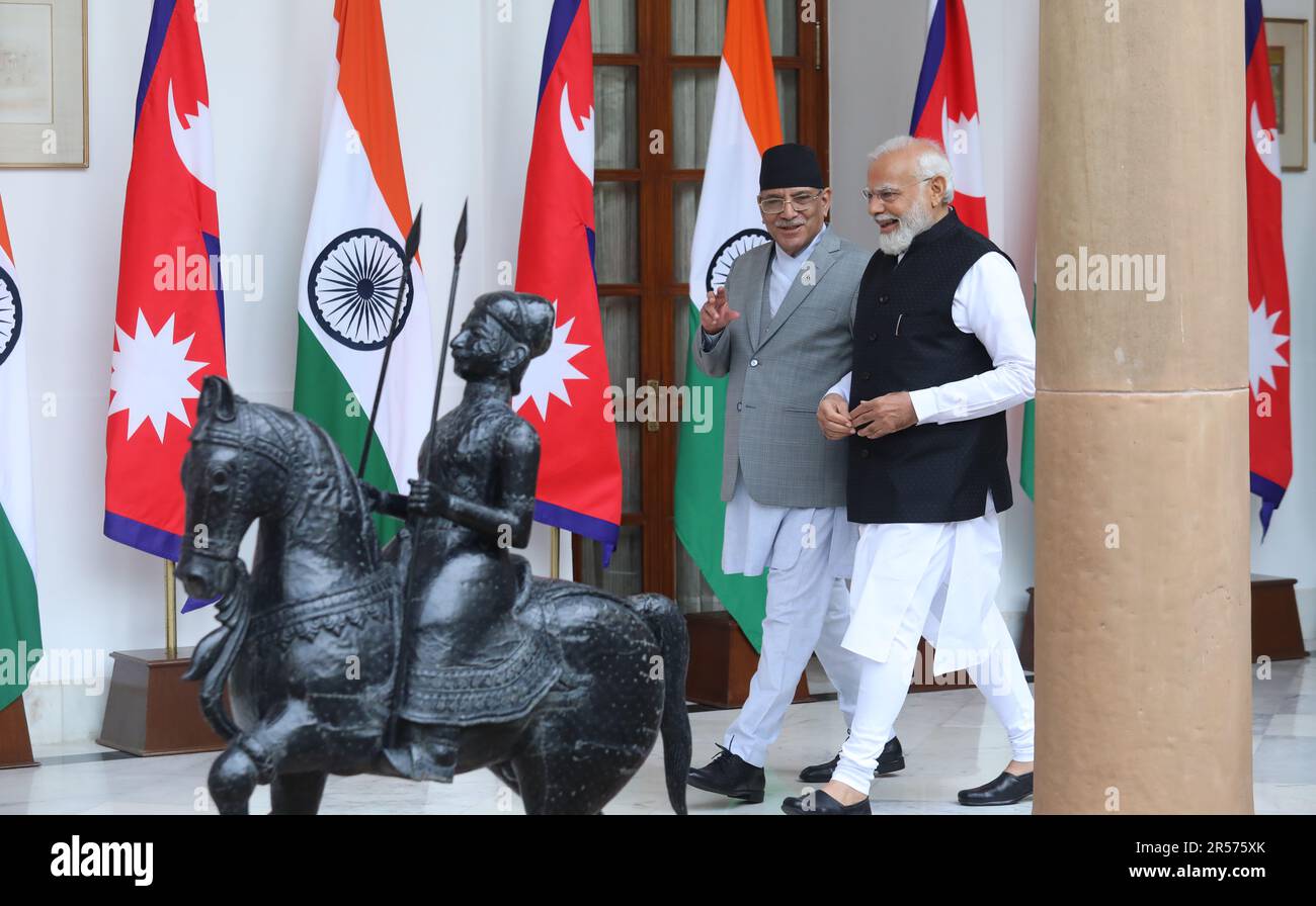 New Delhi, India. 01st June, 2023. Indian Prime Minister Narendra Modi ...