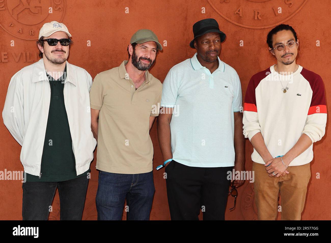 Paris, France. 01st June, 2023. Gary Farkas, Oxmo Pucino, Kim Chapiron ...