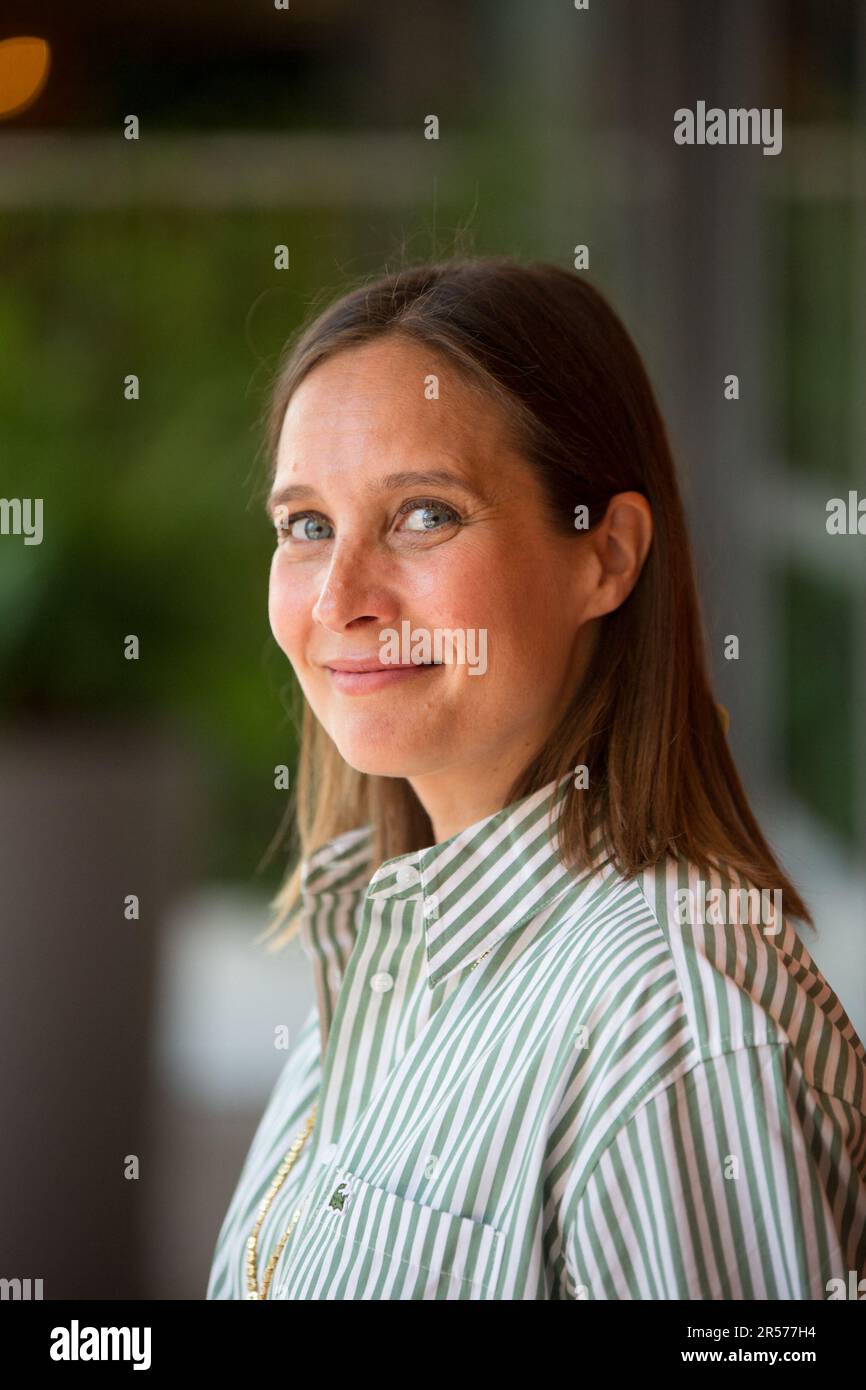 Paris, France. 01st June, 2023. Julie De Bona at village during French ...