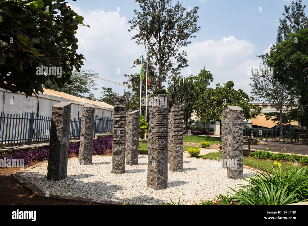 Rwanda. Kigali. Kigali Camp Memorial Stock Photo - Alamy