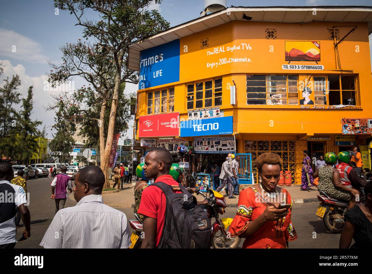Rwanda. Kigali. daily life Stock Photo - Alamy