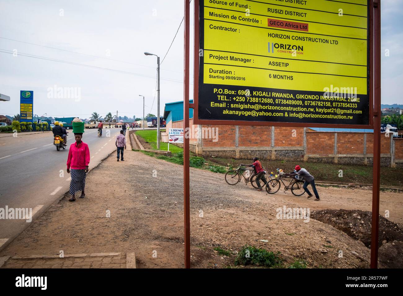 Rwanda. Cyangugu. daily life Stock Photo - Alamy