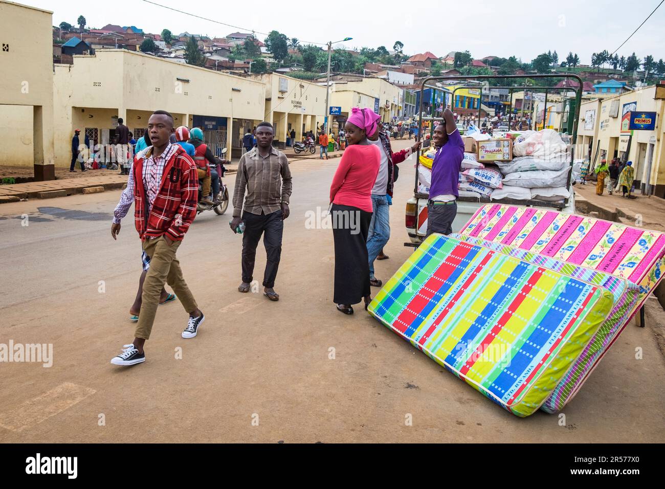 Rwanda. Cyangugu. daily life Stock Photo - Alamy