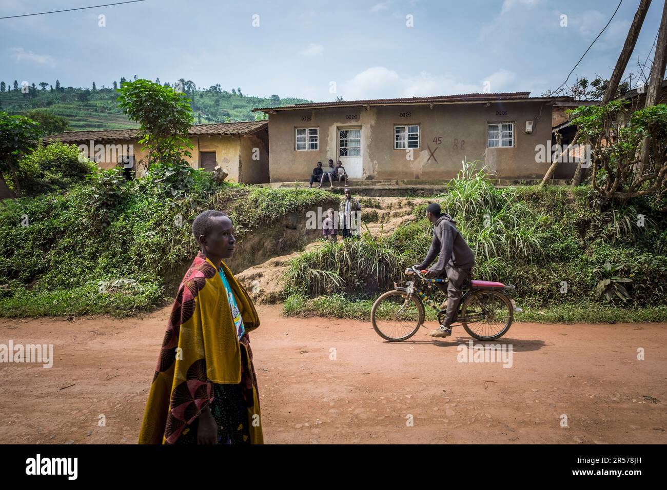 Rwanda. surroundig of Byumba. daily life Stock Photo - Alamy