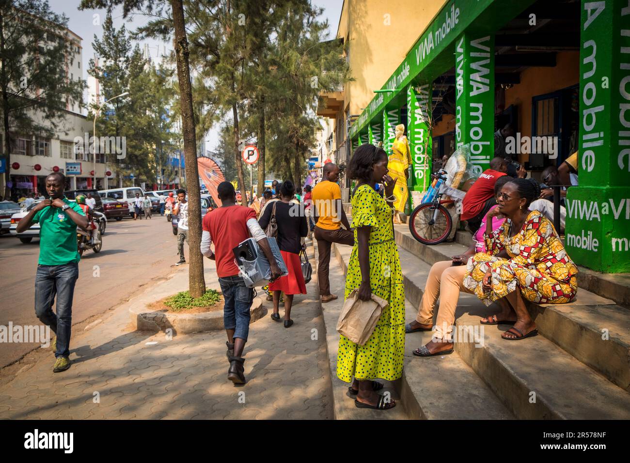 Rwanda. Kigali. daily life Stock Photo - Alamy