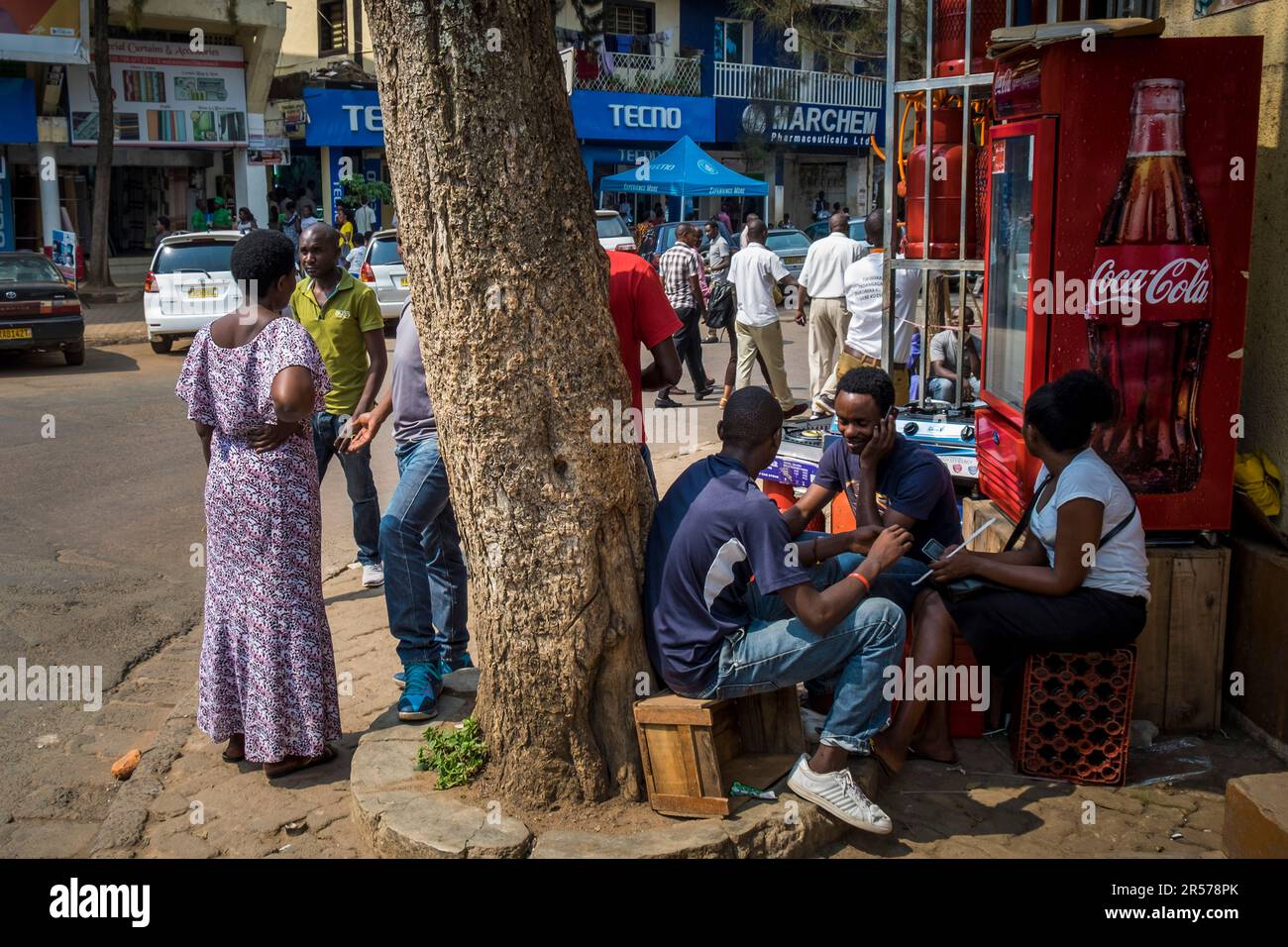 Rwanda. Kigali. daily life Stock Photo - Alamy